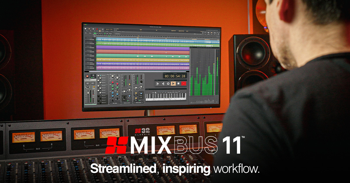 Harrison Audio Launches Mixbus 11 Music Production Suite, Bringing Legendary Analog Console ...